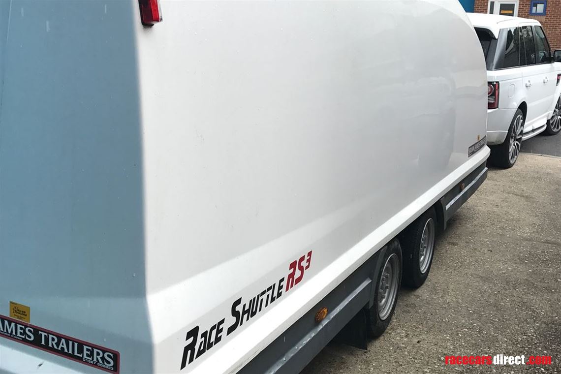 Racecarsdirect.com - Brian James RS3 Trailer