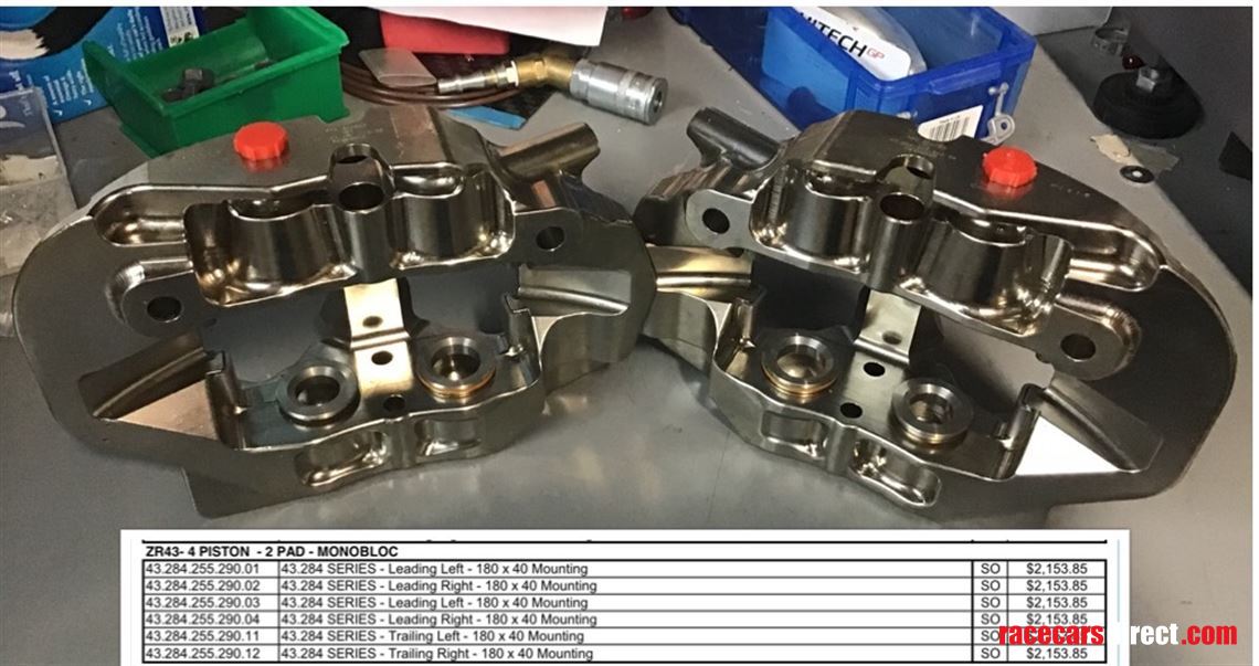 Racecarsdirect.com - PFC Calipers ZR43 monobloc