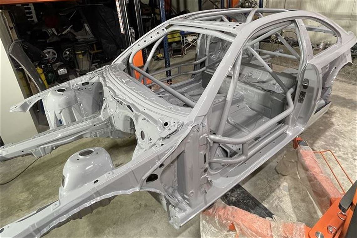 Racecarsdirect.com - BMW e46 CHASSIS WITH ROLLCAGE