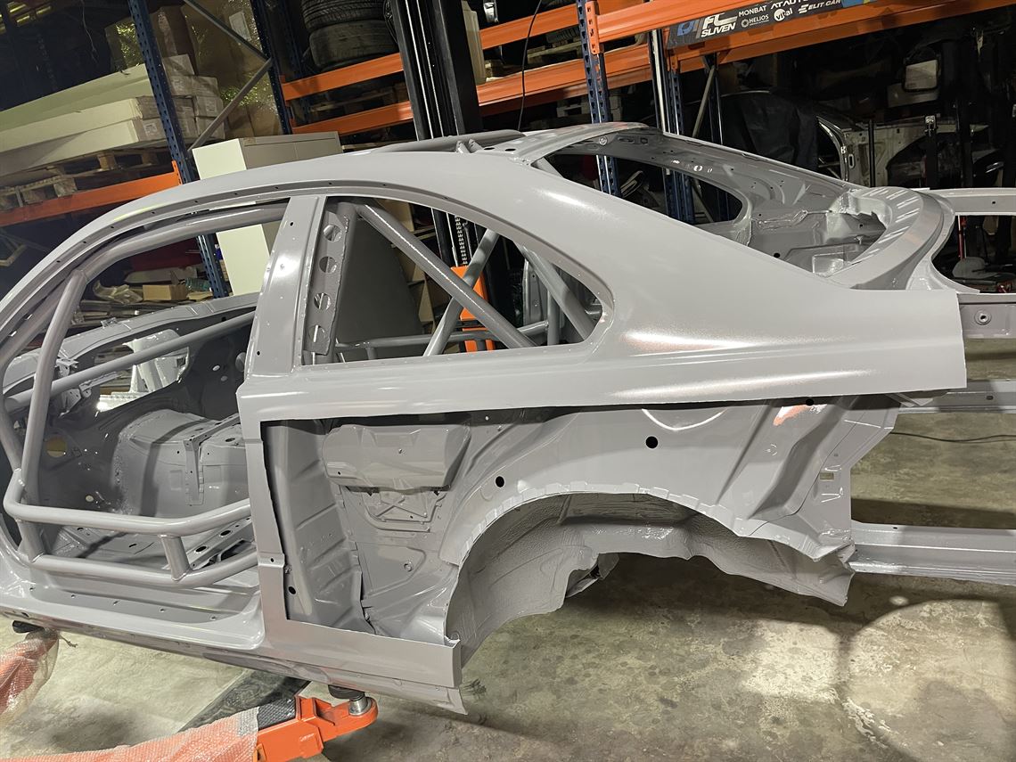 Racecarsdirect.com - BMW e46 CHASSIS WITH ROLLCAGE
