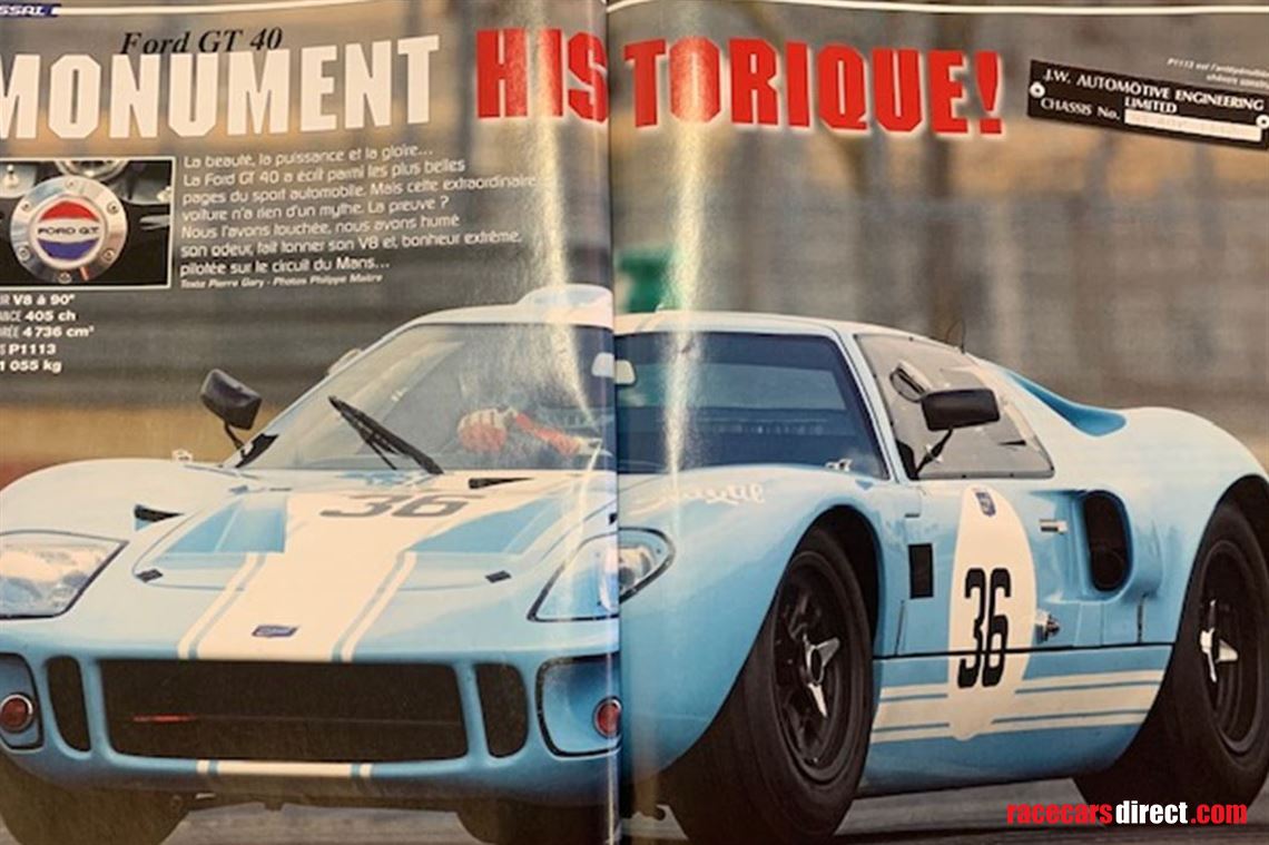 Racecarsdirect.com - Ford GT 40 1965 FIA car
