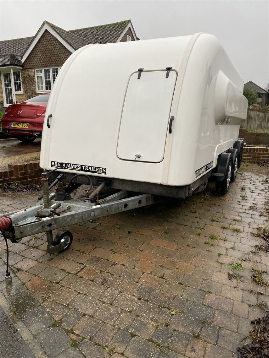Racecarsdirect.com - Brian James Box trailer