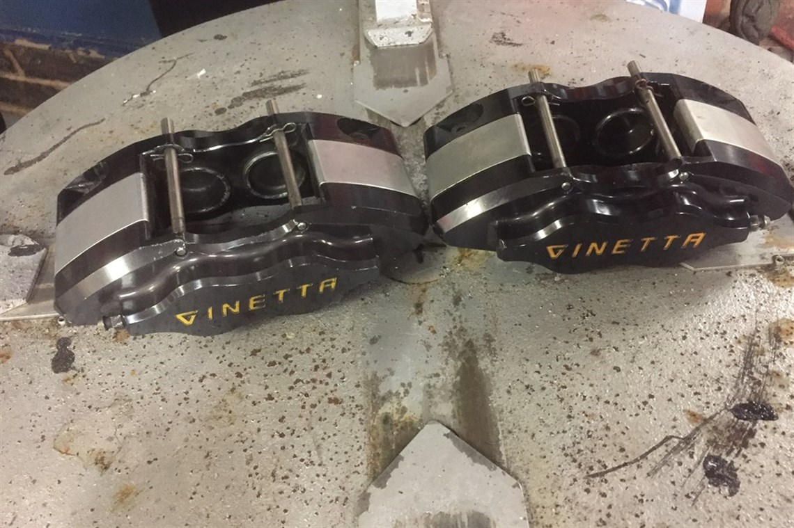 Racecarsdirect.com - Ginetta g40 4 pot billet calipers