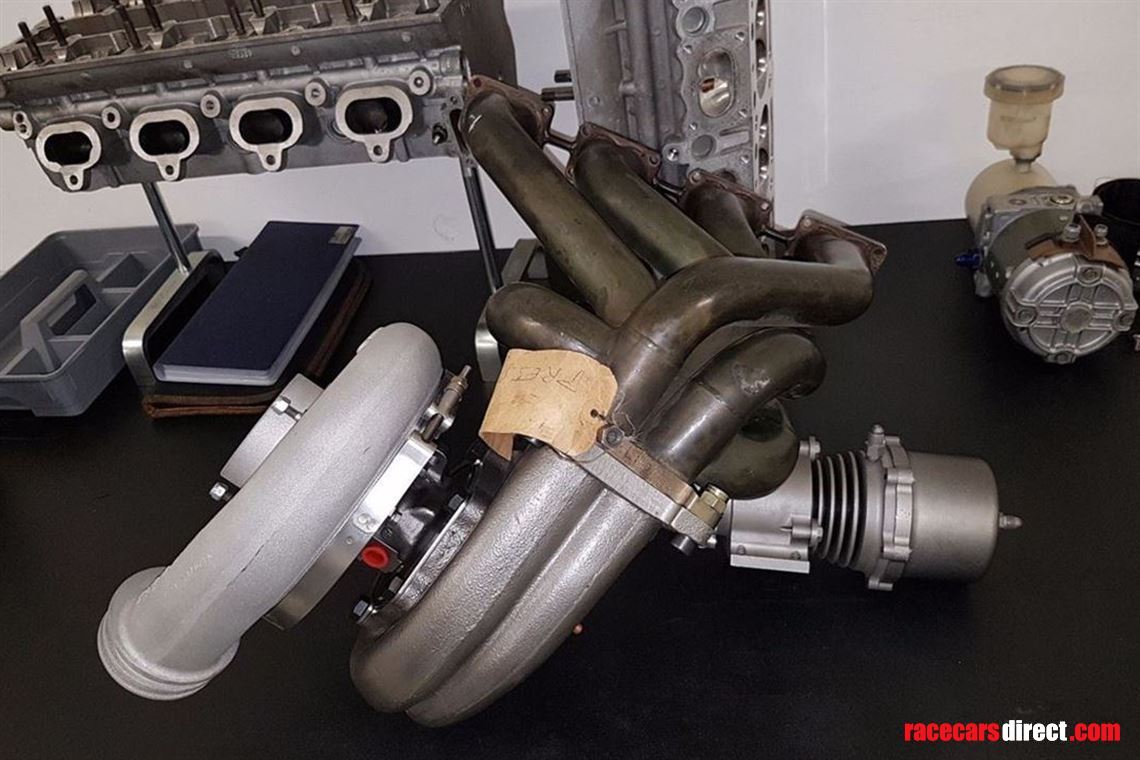 This is the turbocharging system for the BMW/Megatron engine of Arrows ...